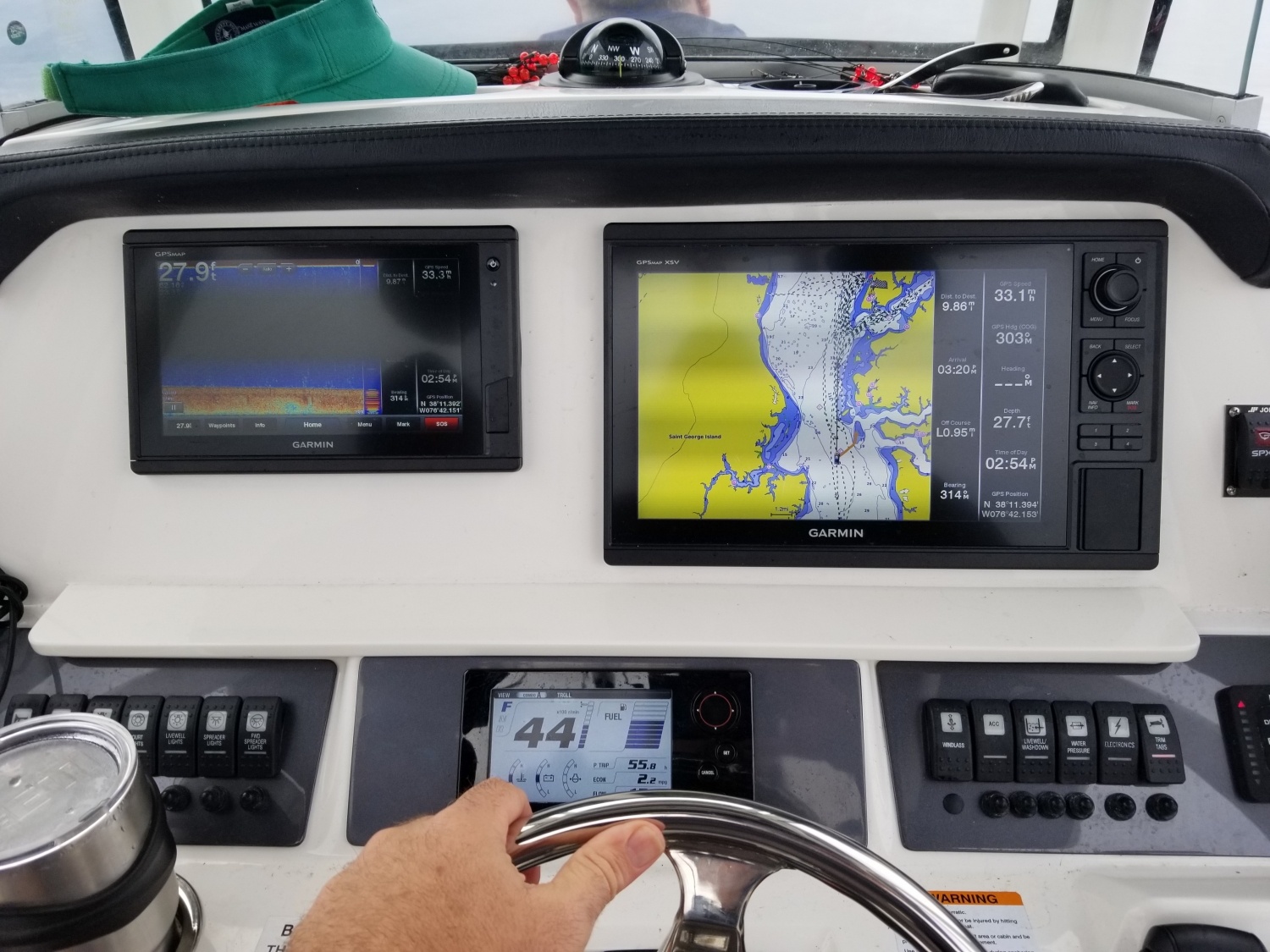 Garmin GPSMAP 1242xsv Combo GPS/Fishfinder GN+ - TackleDirect