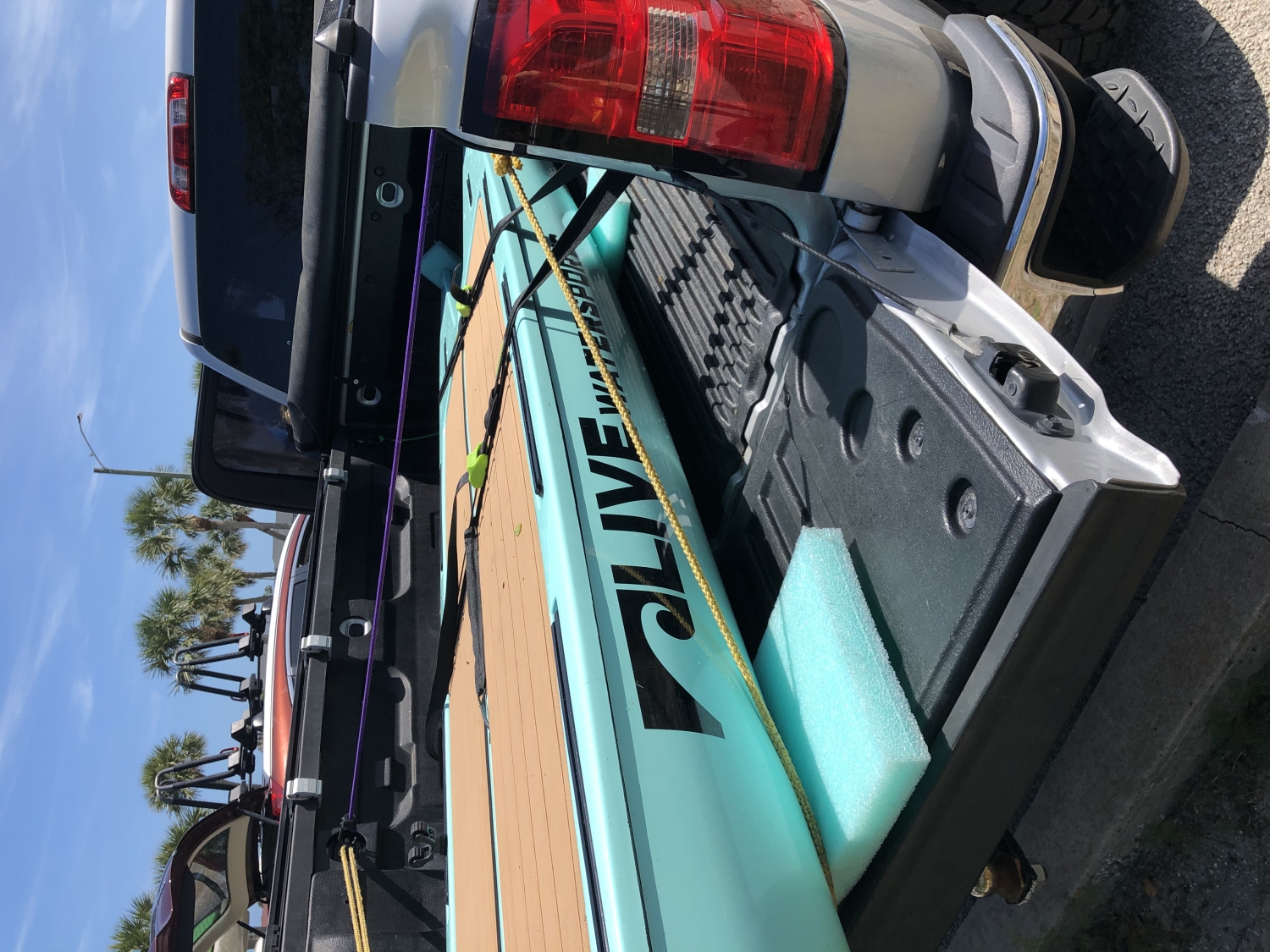 LIVE Watersports L2 Fish Paddle Board - Key Lime - TackleDirect