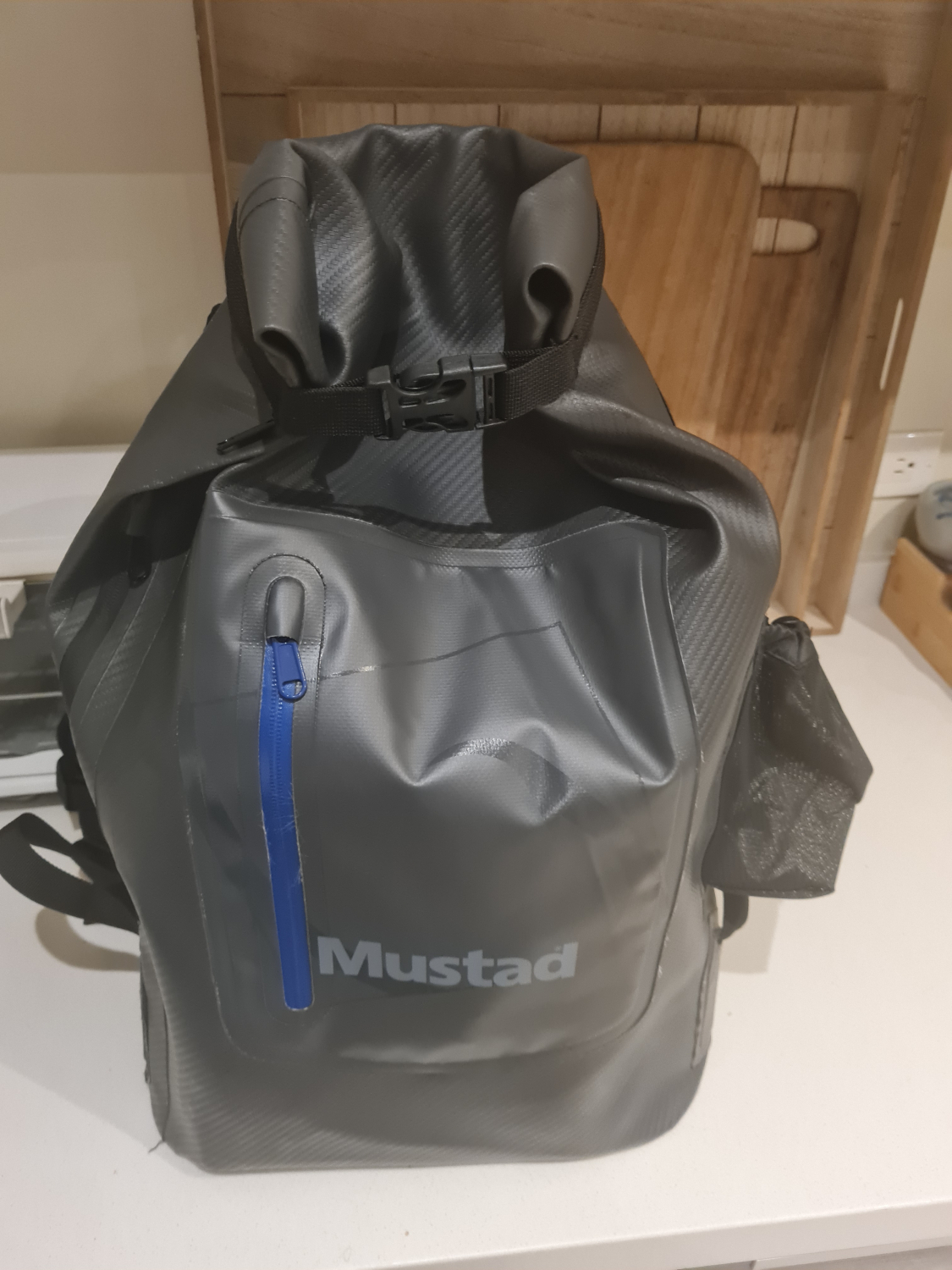 Mustad MB010 Dry Backpack - 30 Liters - TackleDirect